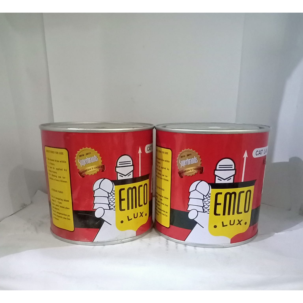 Jual cat kayu besi emco 1/4 kg, Cat Lak Synthetic, cat besi , cat ...