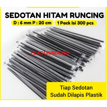Jual SEDOTAN KOPI 6MM 20CM ES TEH HITAM RUNCING WARNA BIRU MERAH BENING ...
