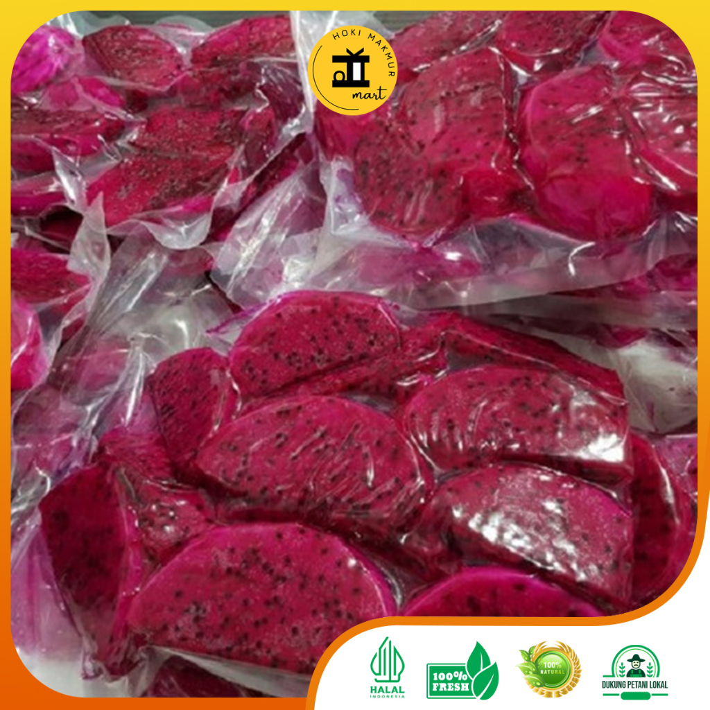 Jual BUAH NAGA FROZEN PREMIUM 500 GRAM | Shopee Indonesia