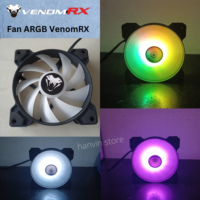 Jual Fan Casing ARGB 12 cm (Khusus Casing VenomRX) | Shopee Indonesia