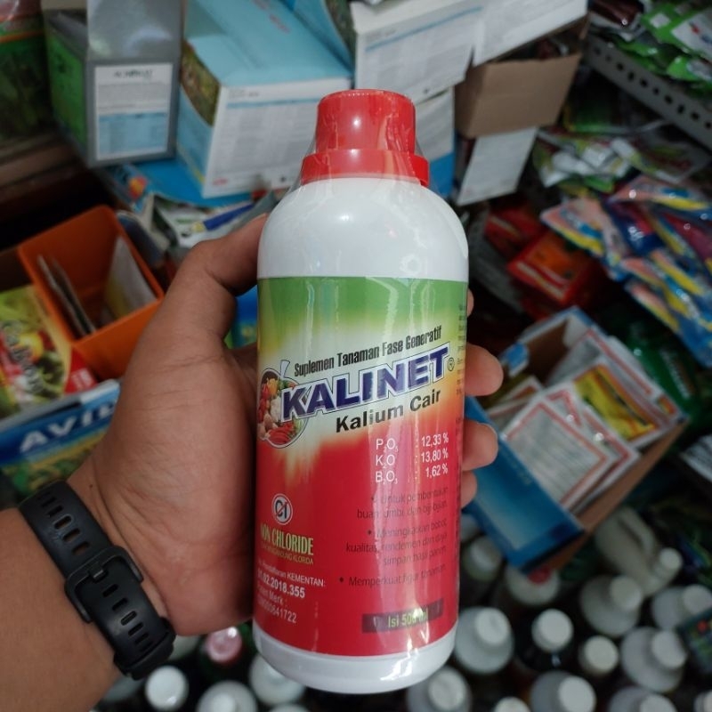 Jual KALINET 500 ML KALIUM CAIR SUPLEMEN TANAMAN FASE GENERATIF ...
