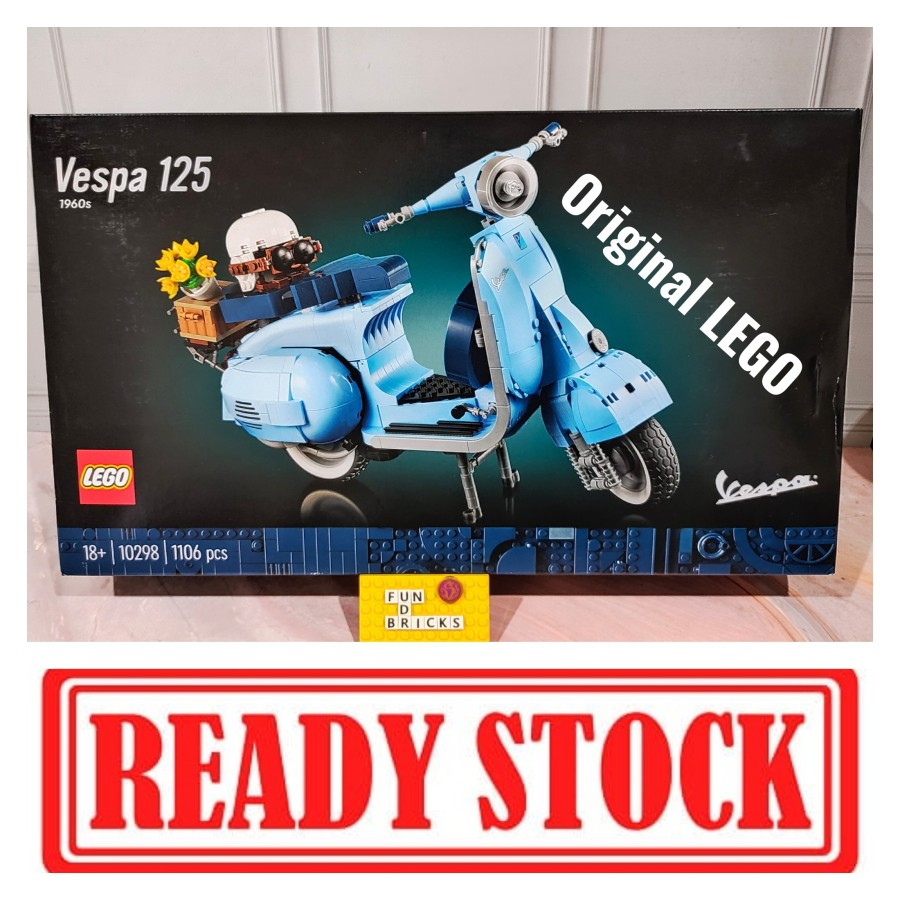 Jual LEGO 10298 Vespa 125 1960s | Shopee Indonesia
