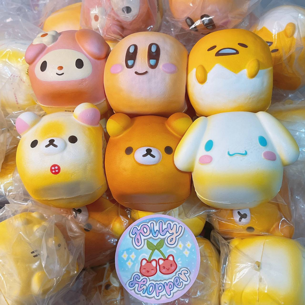 Jual [READY STOCK] SQUISHY CHIGIRI BREAD TAHU TOFU Sanrio Hello Kitty ...