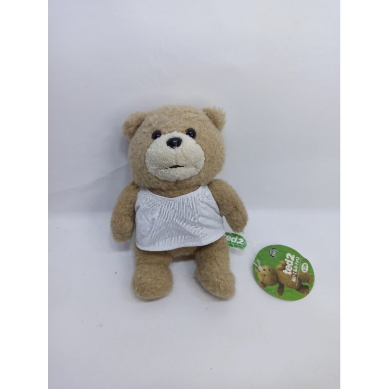 Jual boneka ted2 ted original costum putih new tag | Shopee Indonesia