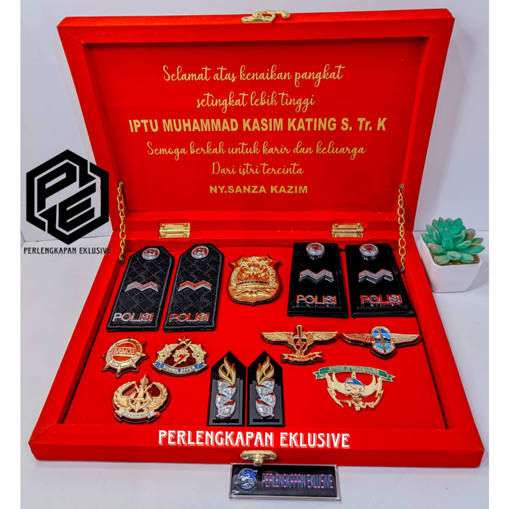 Jual PANGKAT PDH BOX AIPDA = PANGKAT BOX AIPDA = PANGKAT POLISI AIPDA ...
