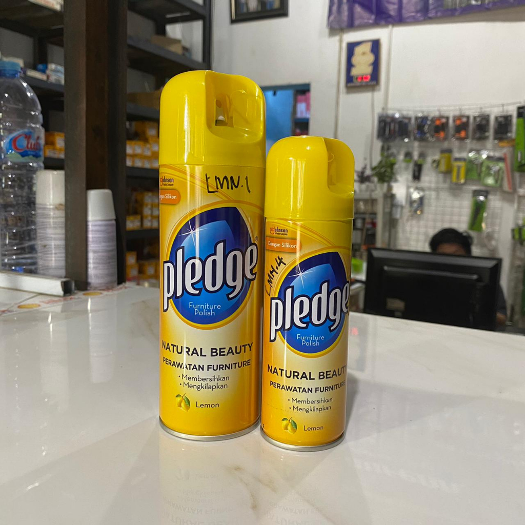 Jual PLEDGE LEMON AEROSOL PENGKILAP BODY MOTOR / MOBIL / PEMBERSIH ...