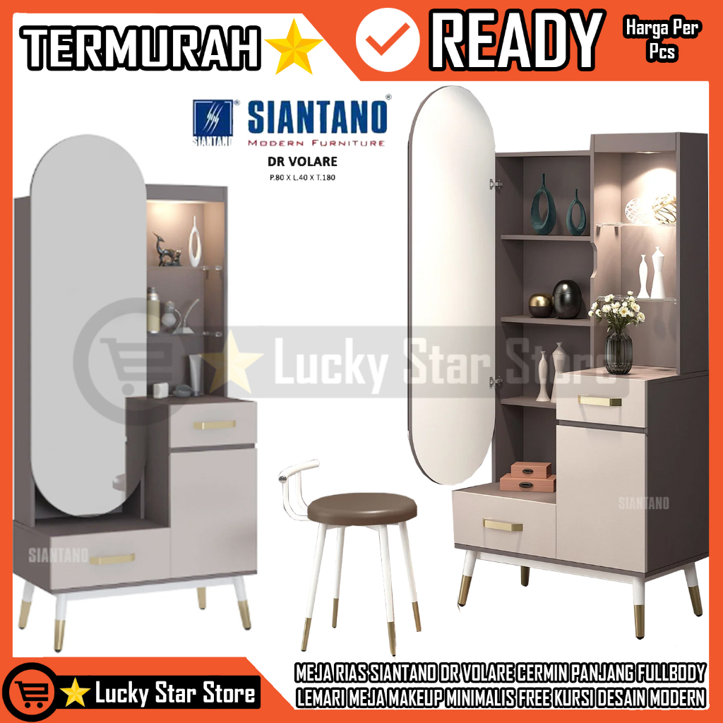 Jual [KARGO} MEJA RIAS LEMARI ALMARI MAKEUP MEJA KOSMETIK SIANTANO DR ...
