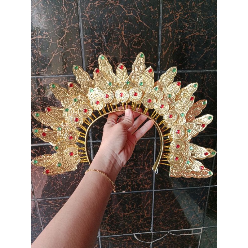 Jual mahkota pengantin adat makaassar//bando adat makassar | Shopee Indonesia