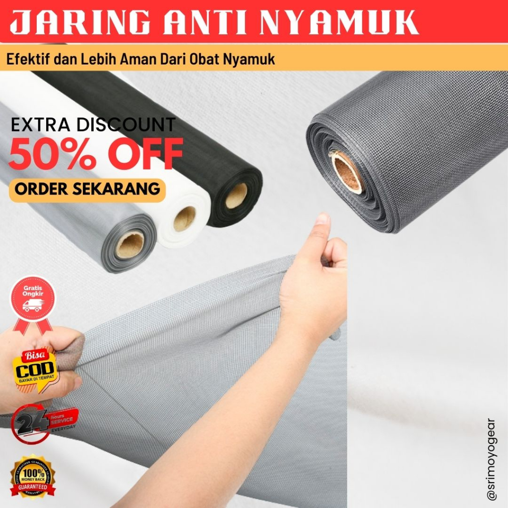Jual Kasa Nyamuk Jaring Kelambu Anti Nyamuk Jendela Ventilasi Mosquito ...