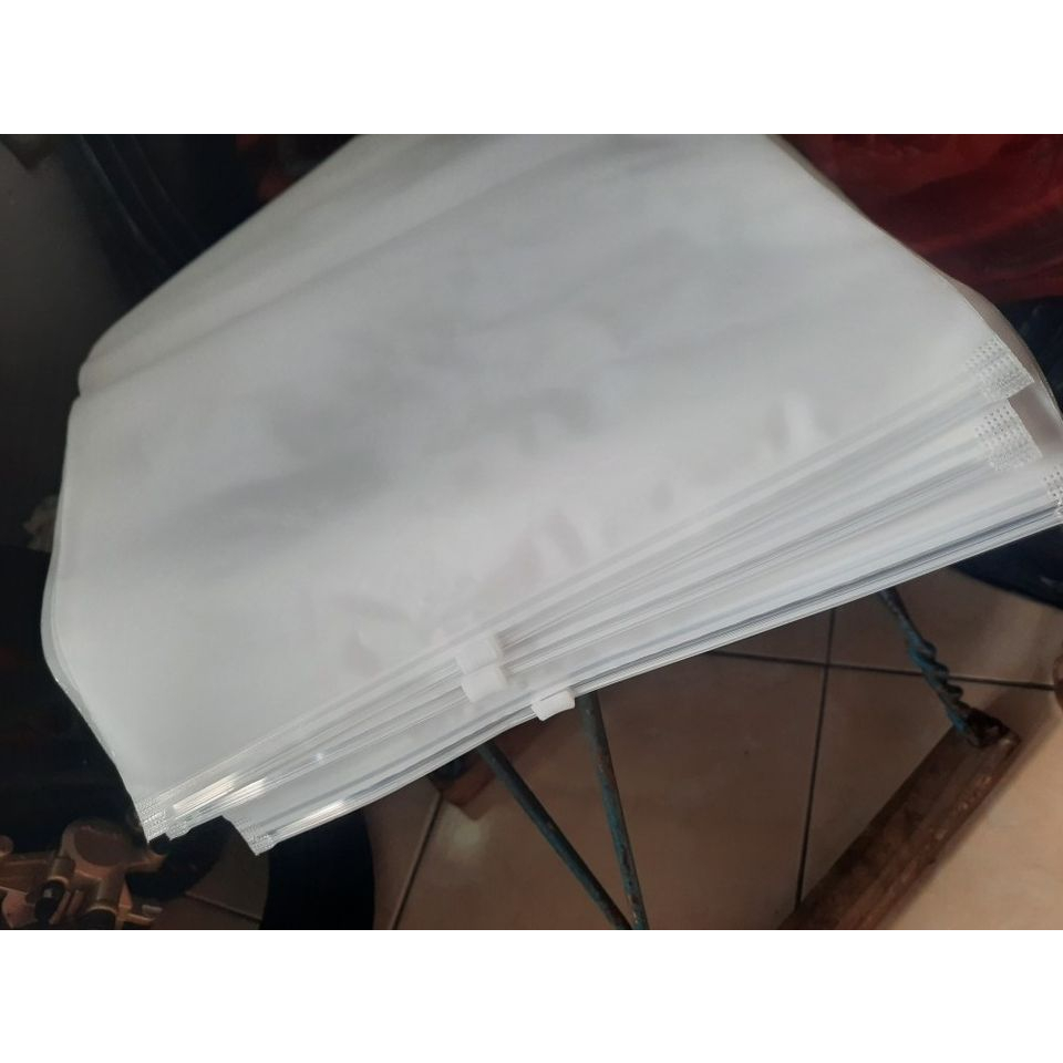 Jual Zipper Bag , Organizer Bag Dengan Zip Lock ( Portrait ) | Shopee ...