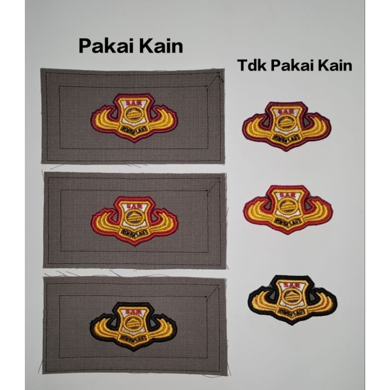 Jual Brevet Sar Polri Rimba Laut Sabhara Bordir PDLT | Shopee Indonesia