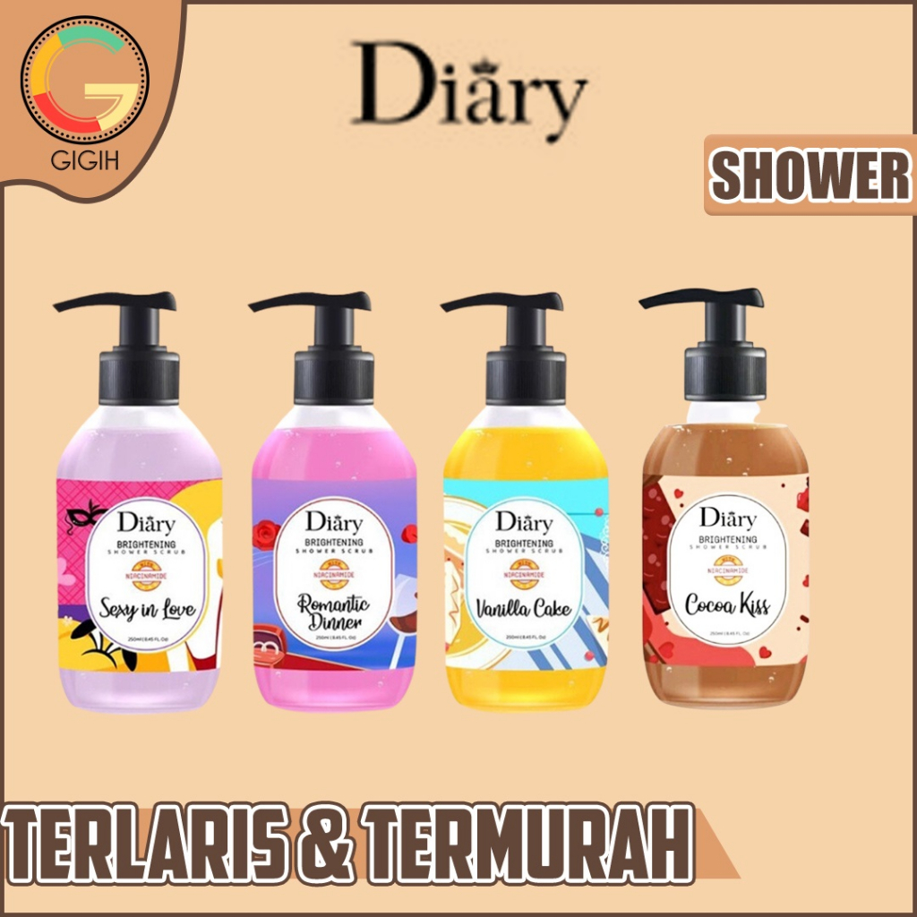 Jual DIARY SABUN MANDI / BODY SHOWER 250ML ( READY ALL VARIAN ...