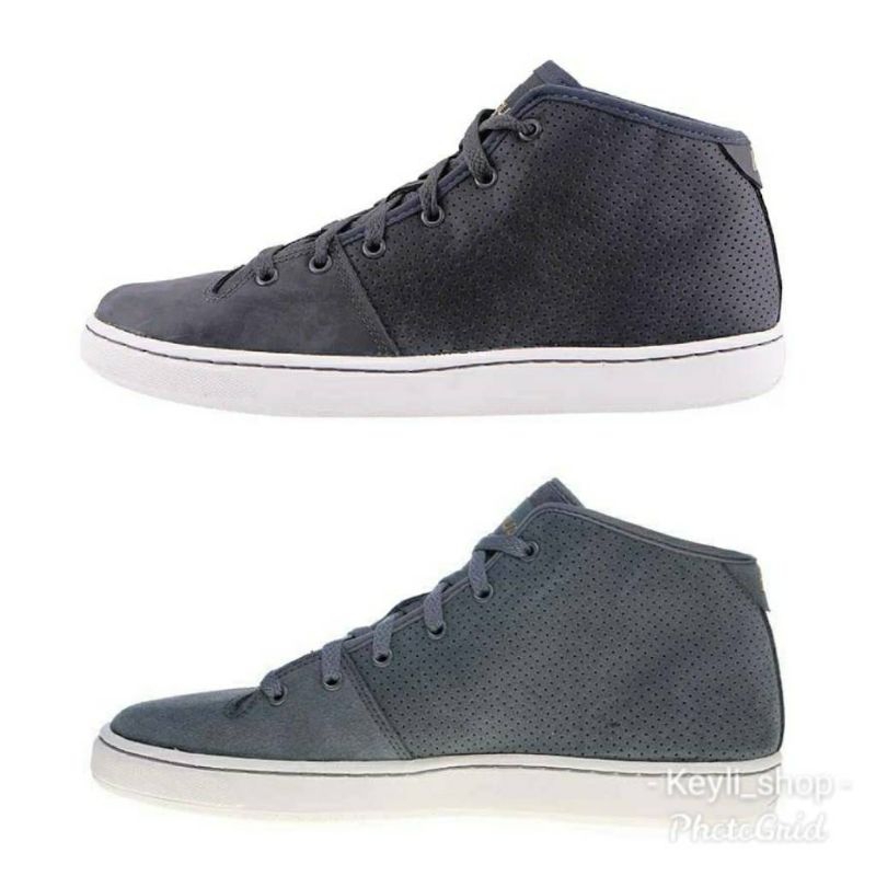 Jual Sepatu League Taka Leather Black Sneakers Pria Grey Casual Shoes ...