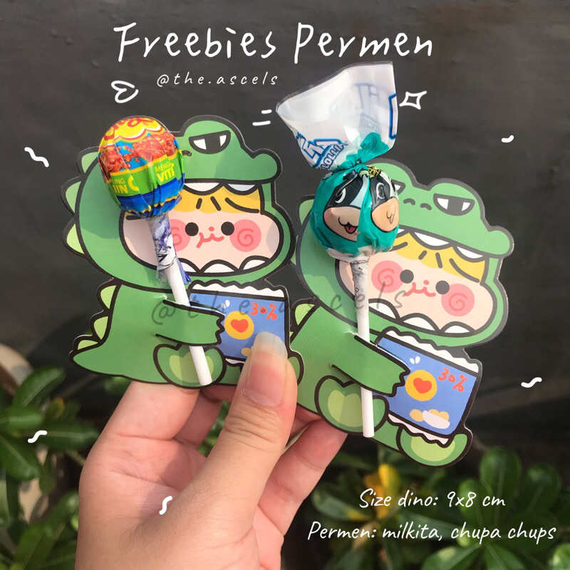 Jual [1 pcs] Freebies / Mini Gift Permen Lolipop by the.ascels | Shopee ...