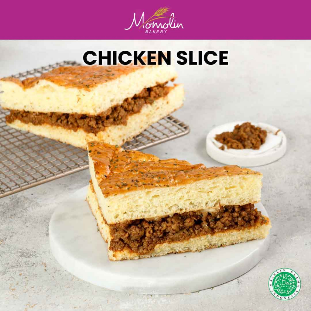 Jual Momolin Bakery Roti Chicken Slice Momolin Bakery | Roti Isi Ayam ...