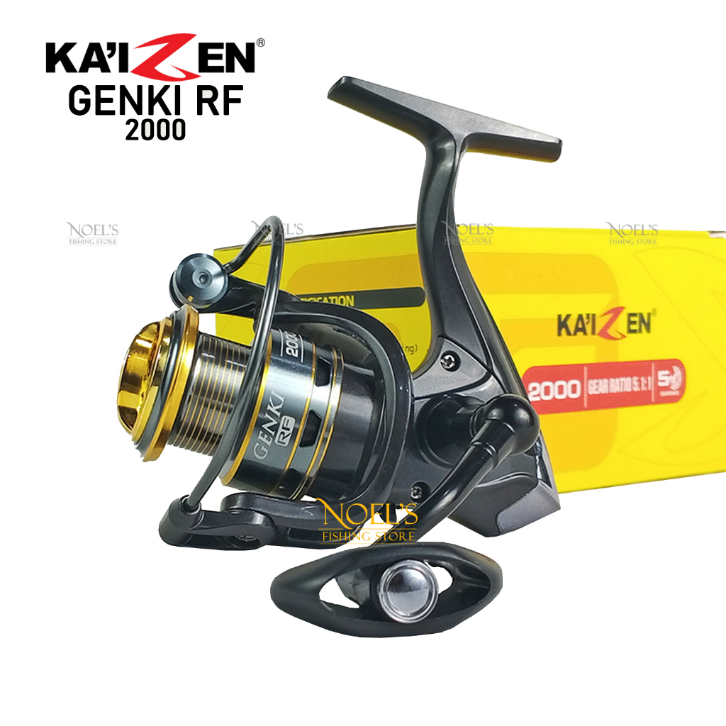 Jual Reel KAIZEN GENKI RF | UL 800 sd 8000 | Power Handle | Kolam Empang Rawa Sungai Pantai Laut ...