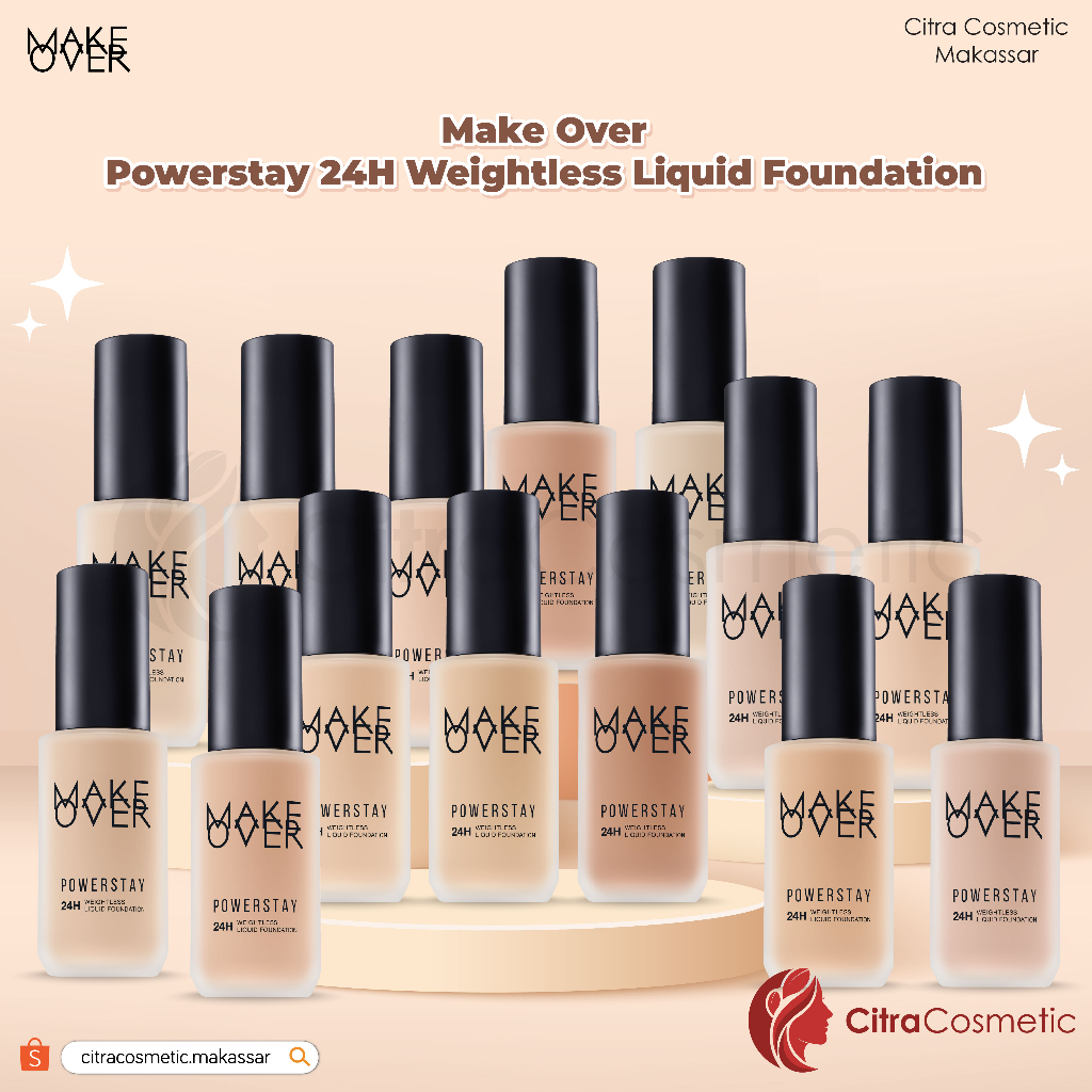 Jual ️CitraCosmetic ️ Make Over Powerstay 24H Weightless Liquid ...