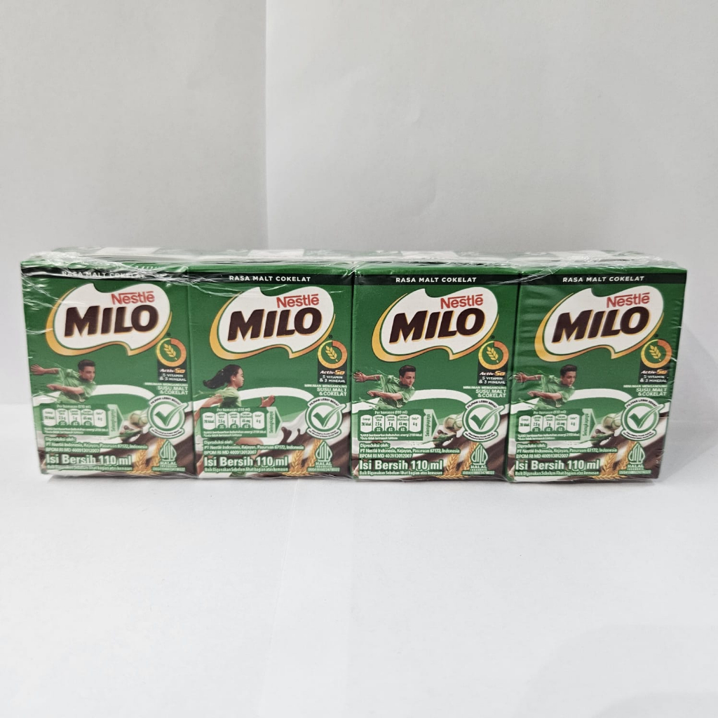 Jual Milo Active Go UHT Multipack 4x110 ML | Shopee Indonesia