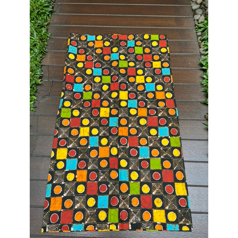 Jual Kain Batik Tulis Halus Motif Kotak Lingkaran | Shopee Indonesia