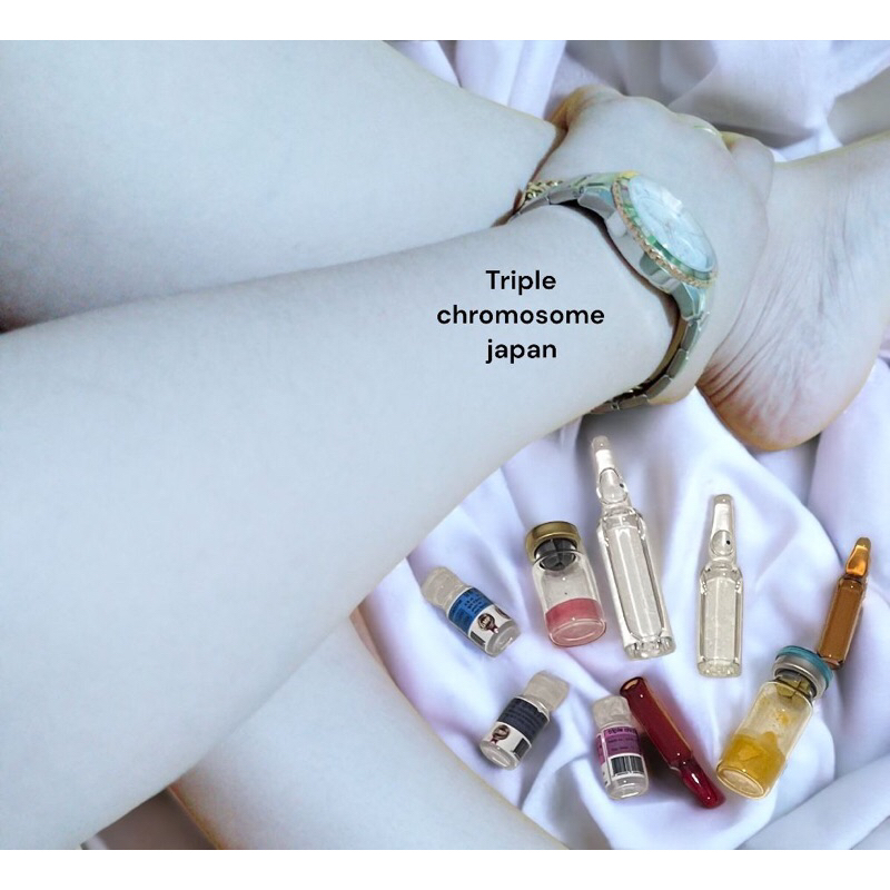 Jual infus whitening japan triplechromosomejapan booster | Shopee Indonesia