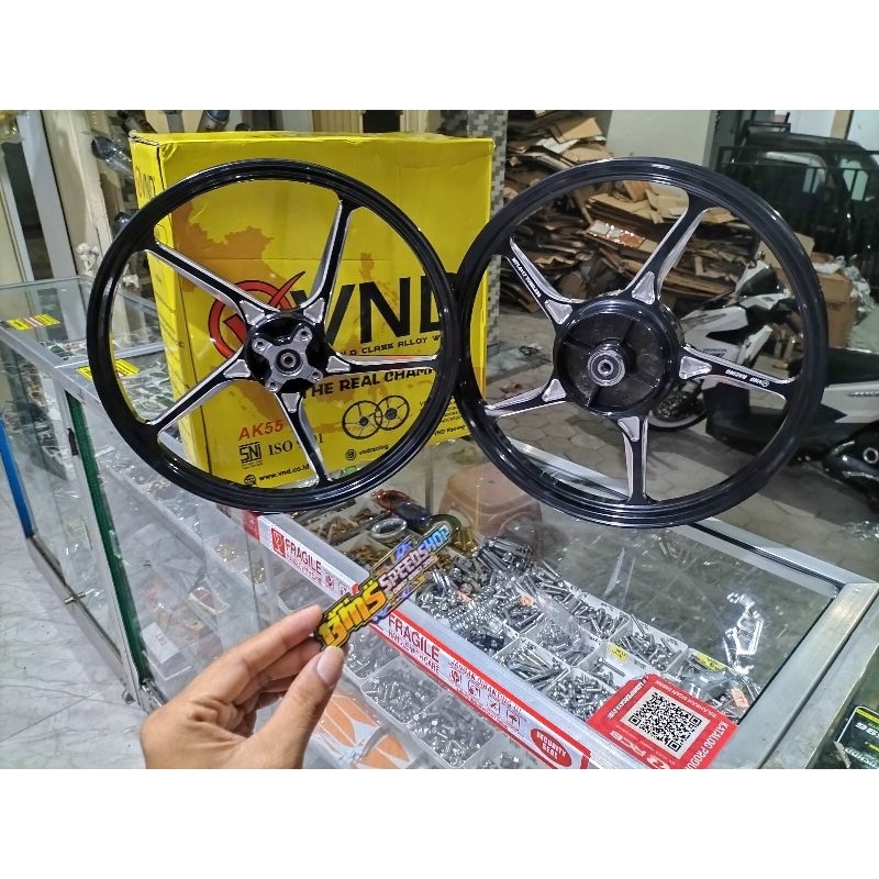 Jual VELG VND AK55 MODEL ENKEI,MUTAKIN 525,VROSSI PRIME MODEL ENKEI,JUPITER Z,FIZ R,VEGA,JUPITER ...