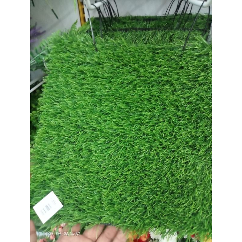 Jual rumput imitasi - rumput palsu 30cm x 30cm | Shopee Indonesia