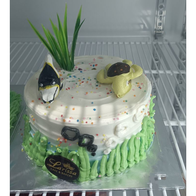 Jual Kue ulang tahun karakter - kue ultah tema ikan - cake ultah anak ...