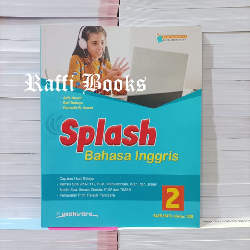 Jual Buku Splash Bahasa Inggris Kelas 2/VIII 8 SMP Kurikulum Merdeka Yudhistira | Shopee Indonesia