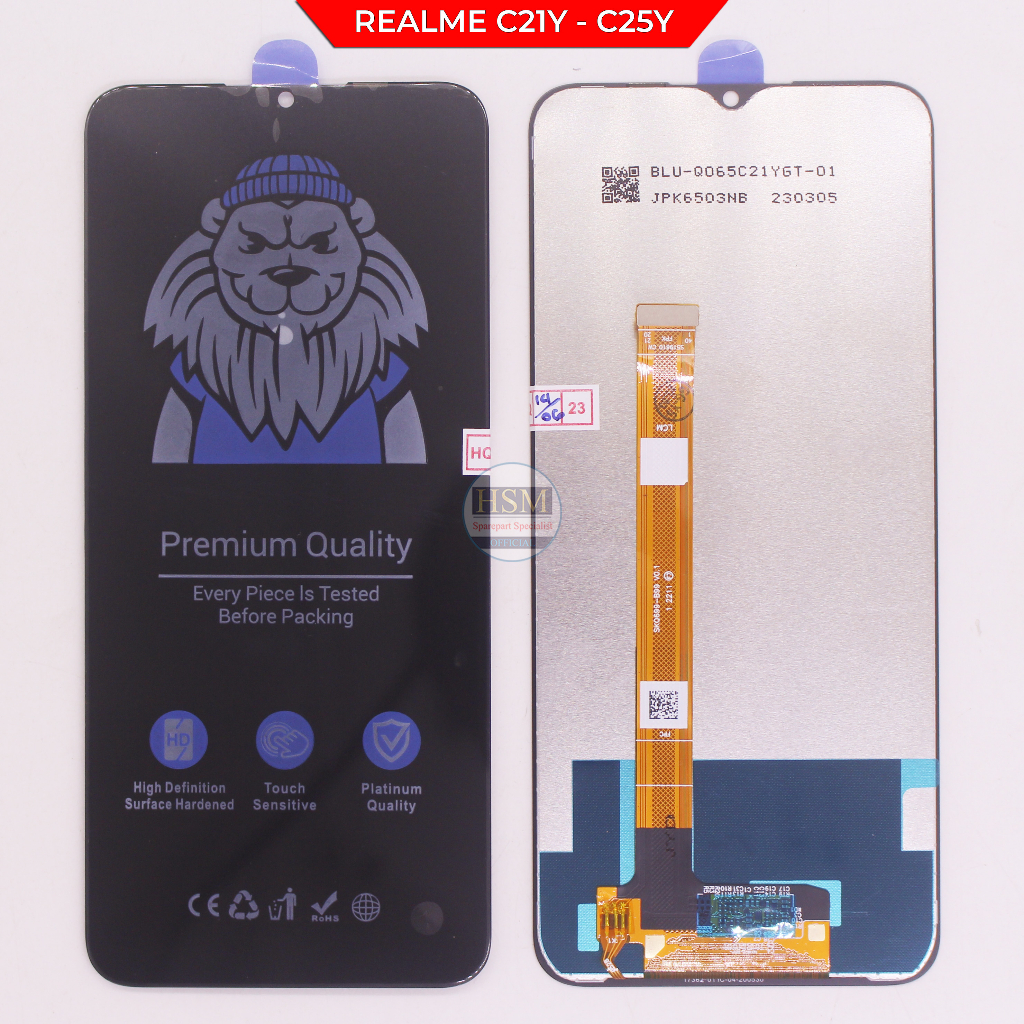 Jual LCD REALME C21Y/C25Y/RMX3261/RMX3263/RMX3265/RMX3268/RMX3269 FULLSET TOUCHSCREEN ORI OEM ...