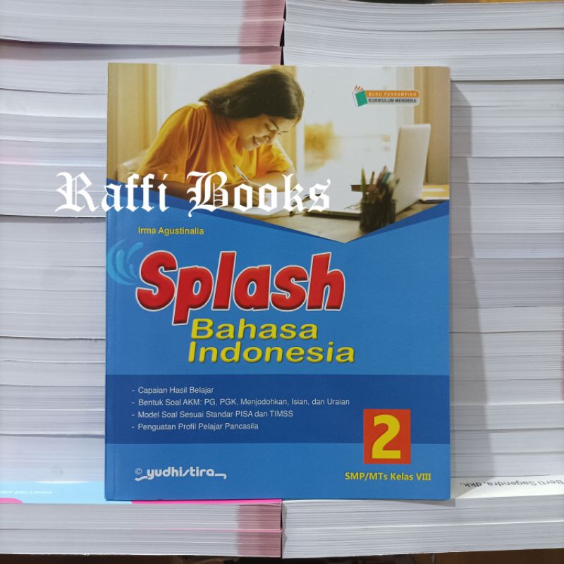 Jual Buku Splash Bahasa Indonesia Kelas 2/VIII 8 SMP Kurikulum Merdeka Yudhistira | Shopee Indonesia