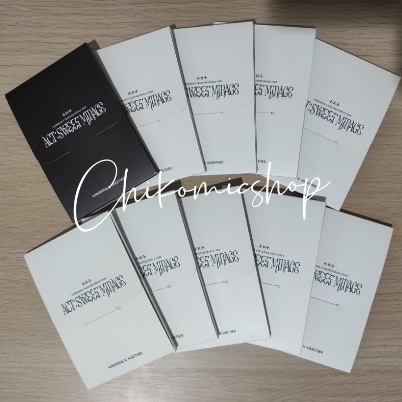 Jual TXT MPC mini photocard SET ACT Sweet Mirage Soobin Yeonjun Beomgyu Taehyun Hueningkai ...