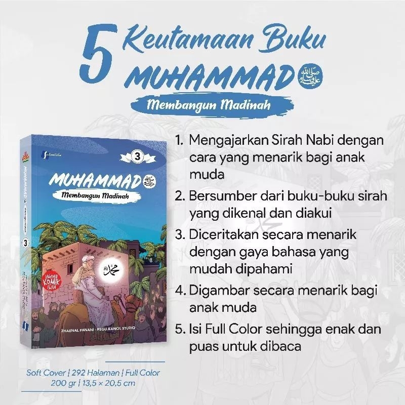 Jual Komik Nabi Muhammad Seri 3 : Membangun Madinah | Shopee Indonesia