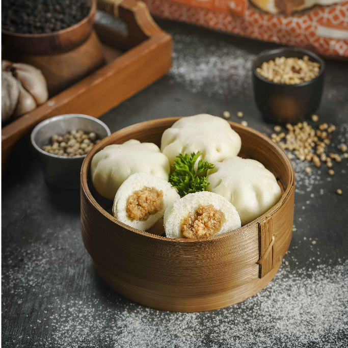 Jual Li Pao Mini Pao Ayam isi 25 pcs 430 gr | Bakpao Mini | Frozen Food ...