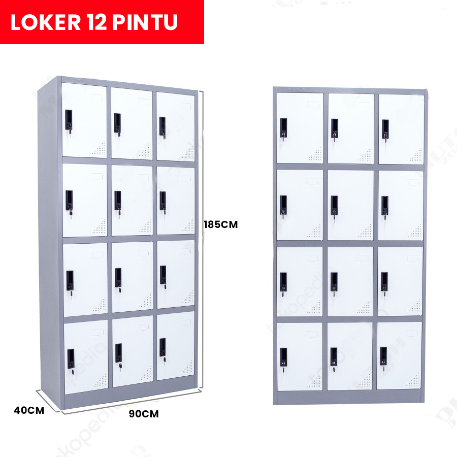 Jual Loker Besi - Lemari Locker Besi | Shopee Indonesia