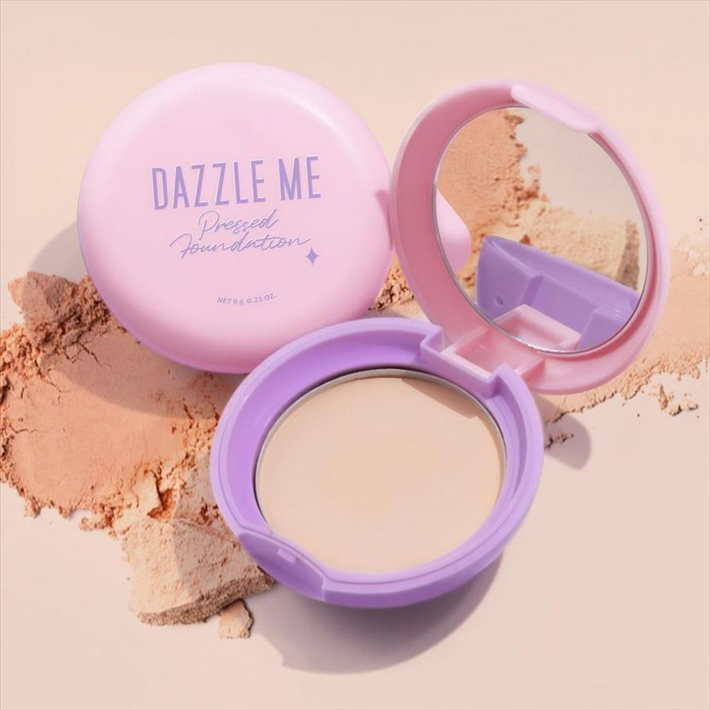 Jual DAZZLE ME Muse Pressed Foundation | Long Lasting Filter Like ...