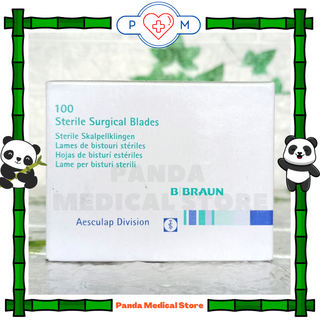 Jual Bisturi / Surgical Blade / Mess Aesculap No. 24 B Braun | Shopee ...