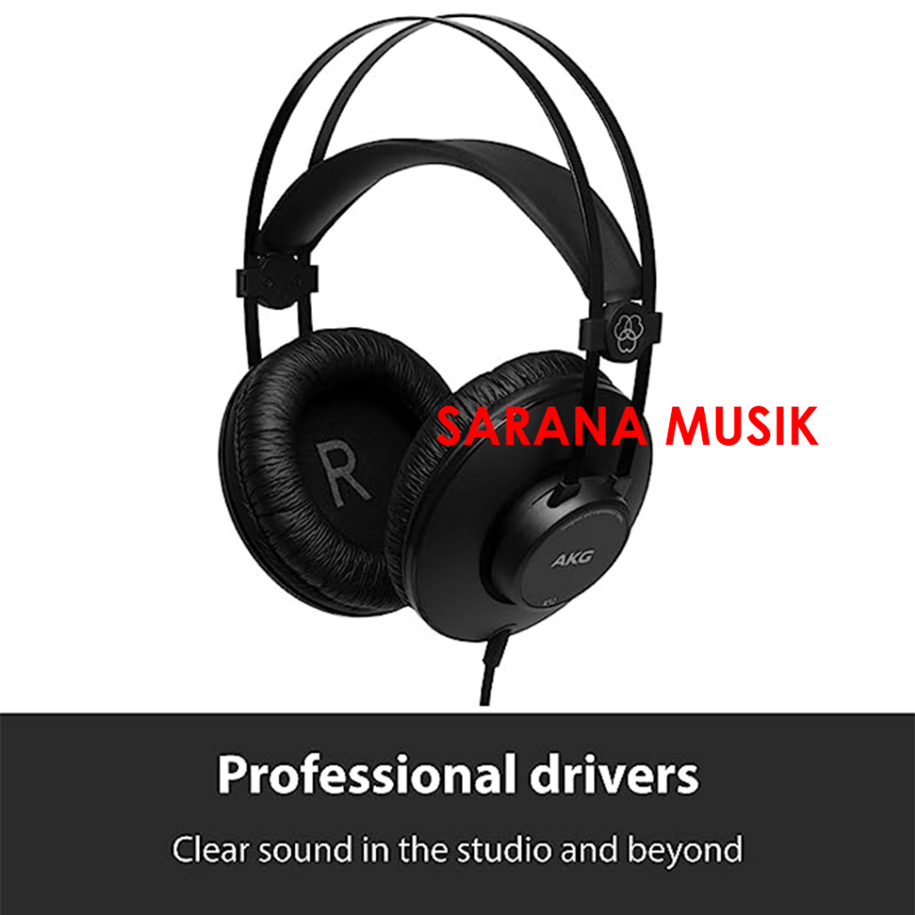Jual Headphone AKG K52 AKG K-52 AKG K 52 Closed Back Studio Monitor Headphone Original | Shopee ...