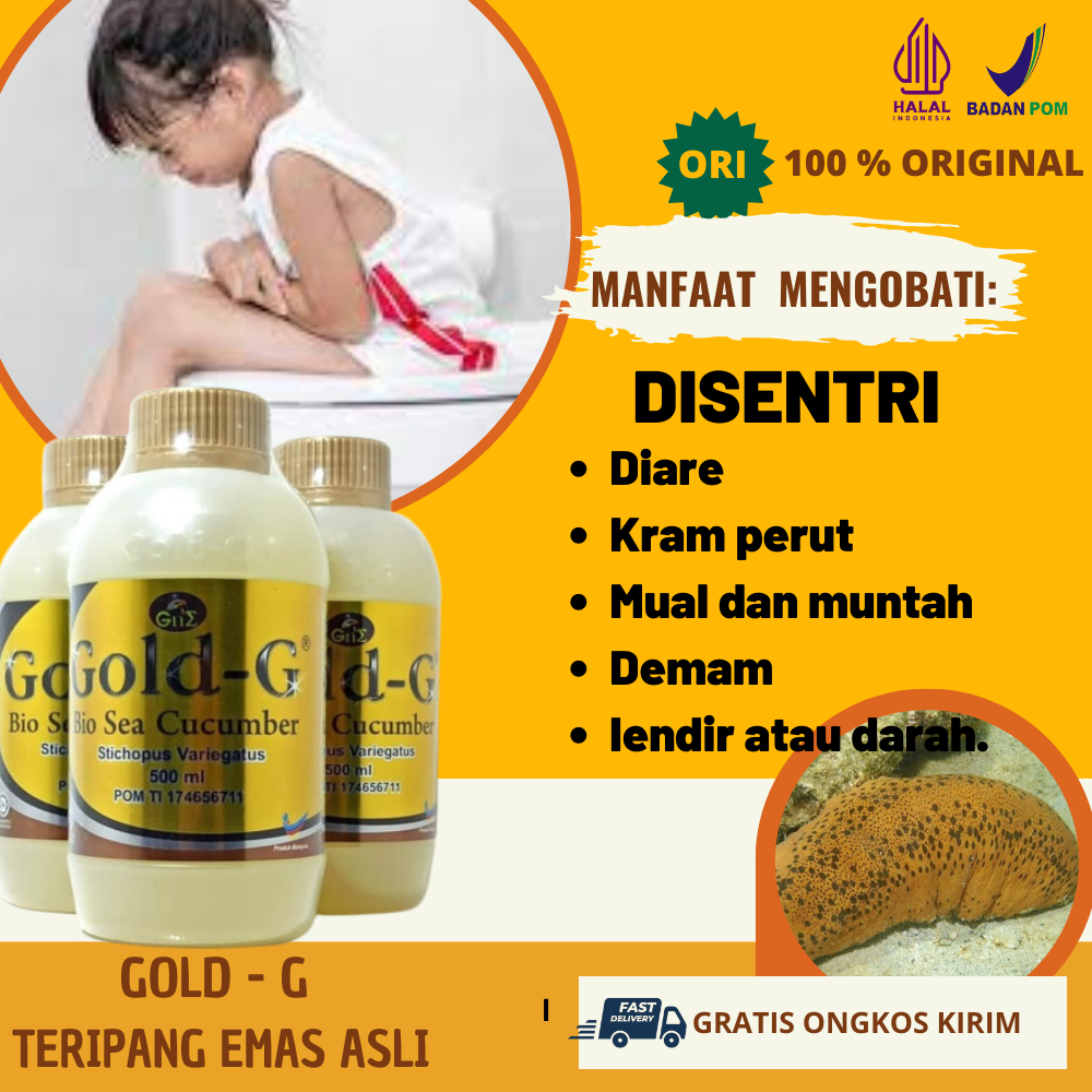 Jual Obat Disentri Herbal Untuk Anak Dan Dewasa Jelly Gamat Gold-G ...