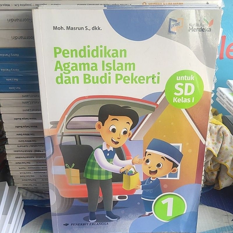Jual original buku pendidikan agama Islam dan Budi pekerti untuk sd kelas 1 kurikulum merdeka ...