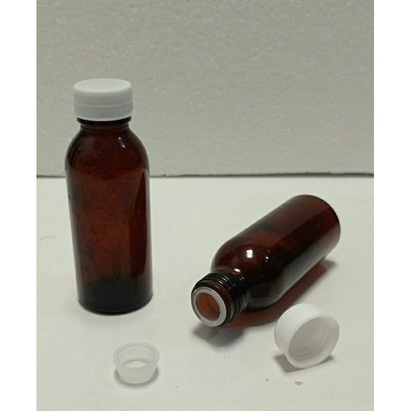 Jual Botol Kaca 100ml Coklat Lengkap Tutup | Shopee Indonesia