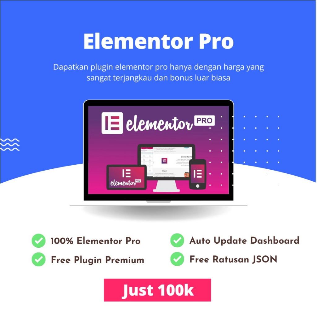 Jual jual elementor pro full di Jakarta, jual elementor pro license key di Jakarta | Shopee ...