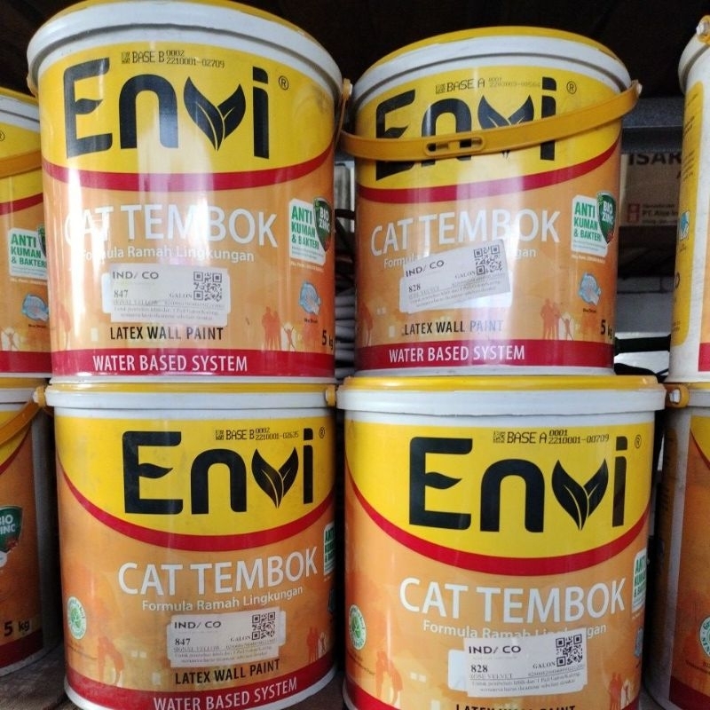 Jual cat tembok envi | Shopee Indonesia