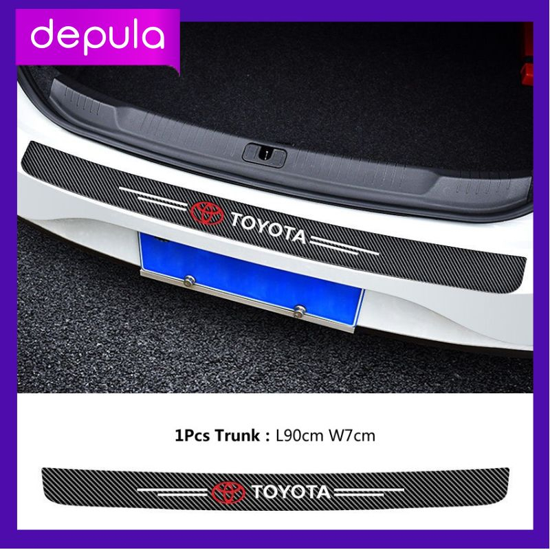 Jual 1PCS Universal Sill Plate Mobil Sticker Bemper Belakang Mobil ...
