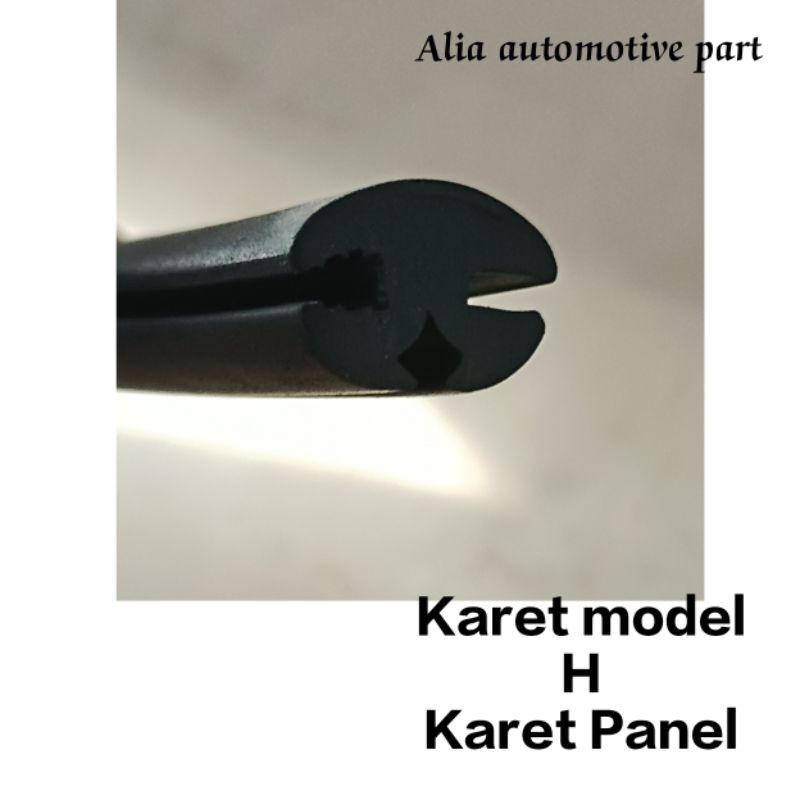 Jual Karet kaca/Karet model H panel + kancingan | Shopee Indonesia