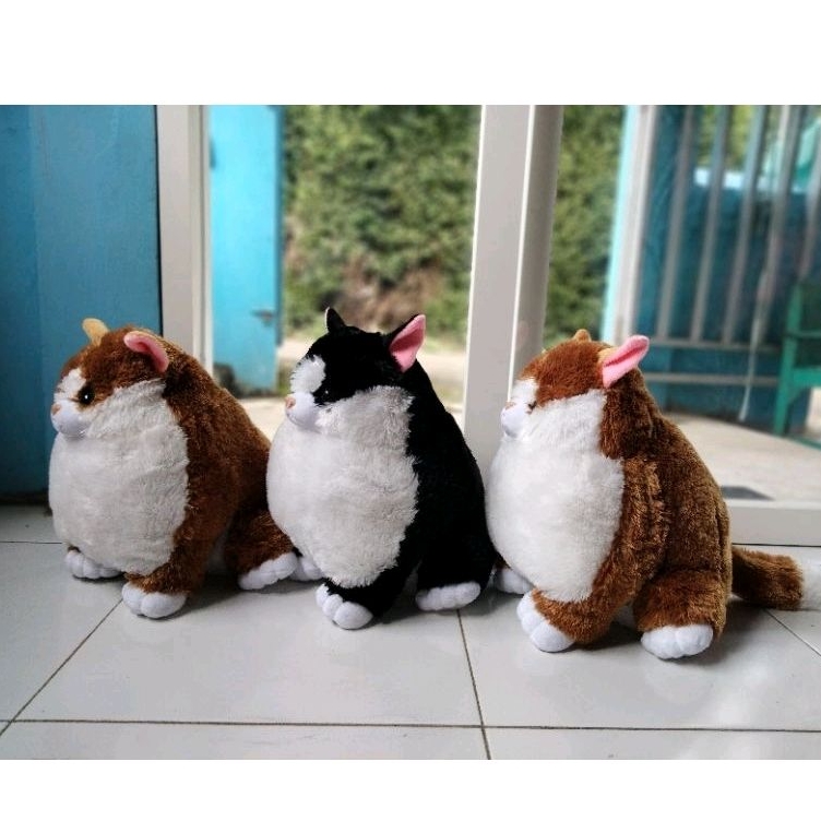 Jual BONEKA KUCING GENDUT KUCING GEMUK KUCING LUCU MAINAN ANAK | Shopee ...