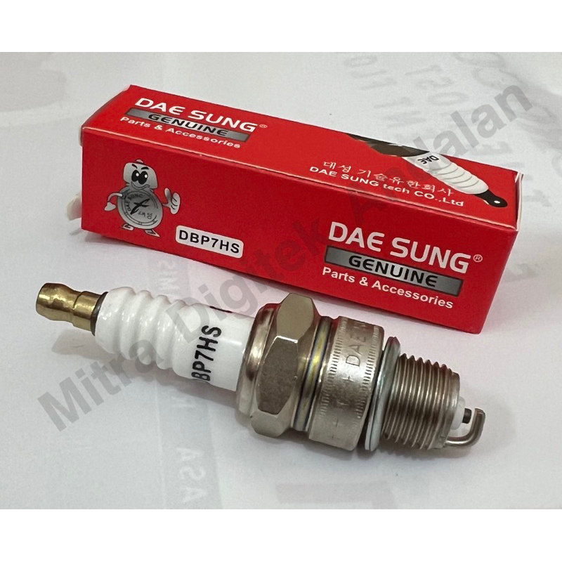 Jual Busi/Spark Plug DAE SUNG - BP7HS Untuk Mesin Genset Bensin / Mesin ...
