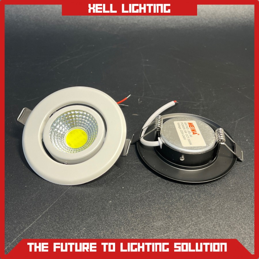 Jual Lampu Downlight LED Spot sorot 5W 5w watt COB 5watt spotlight | Shopee Indonesia
