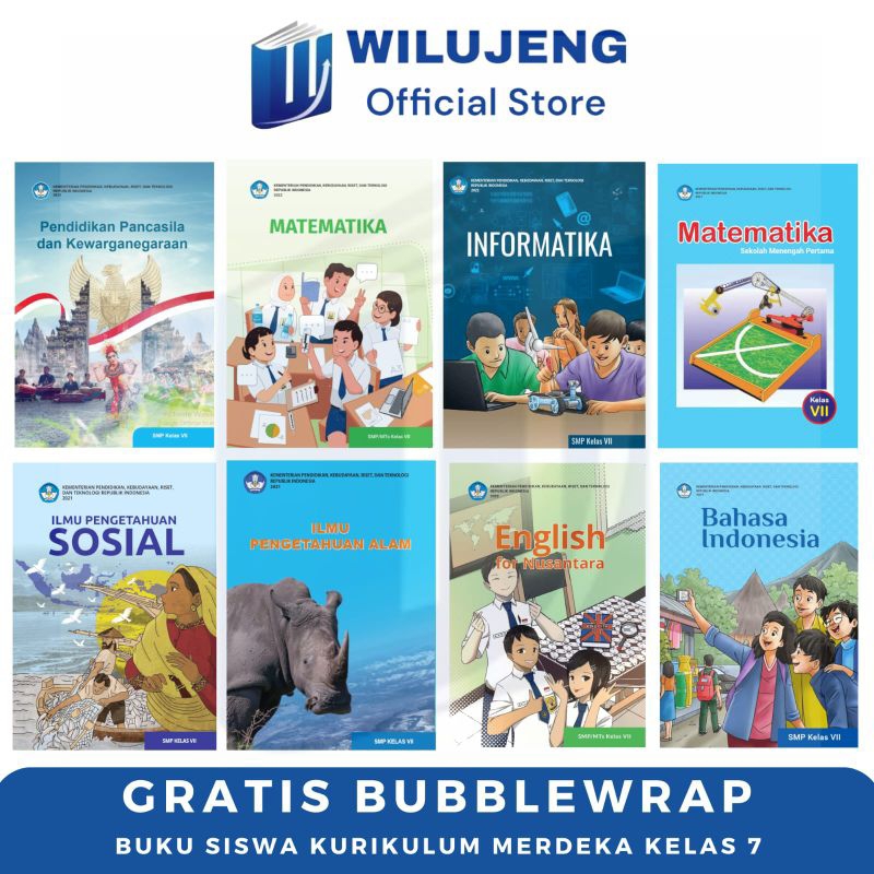 Jual Buku Paket Siswa Kurikulum Merdeka Kelas 7 / VII SMP - Full Colour ...