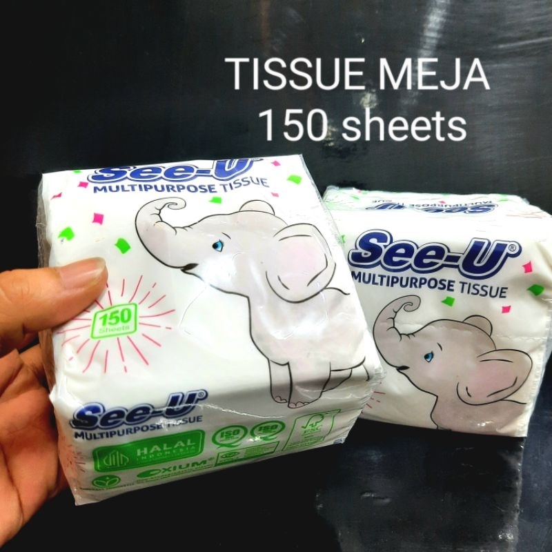 Jual bigta_TISSUE MEJA SEE-U (150 SHEETS) | Shopee Indonesia