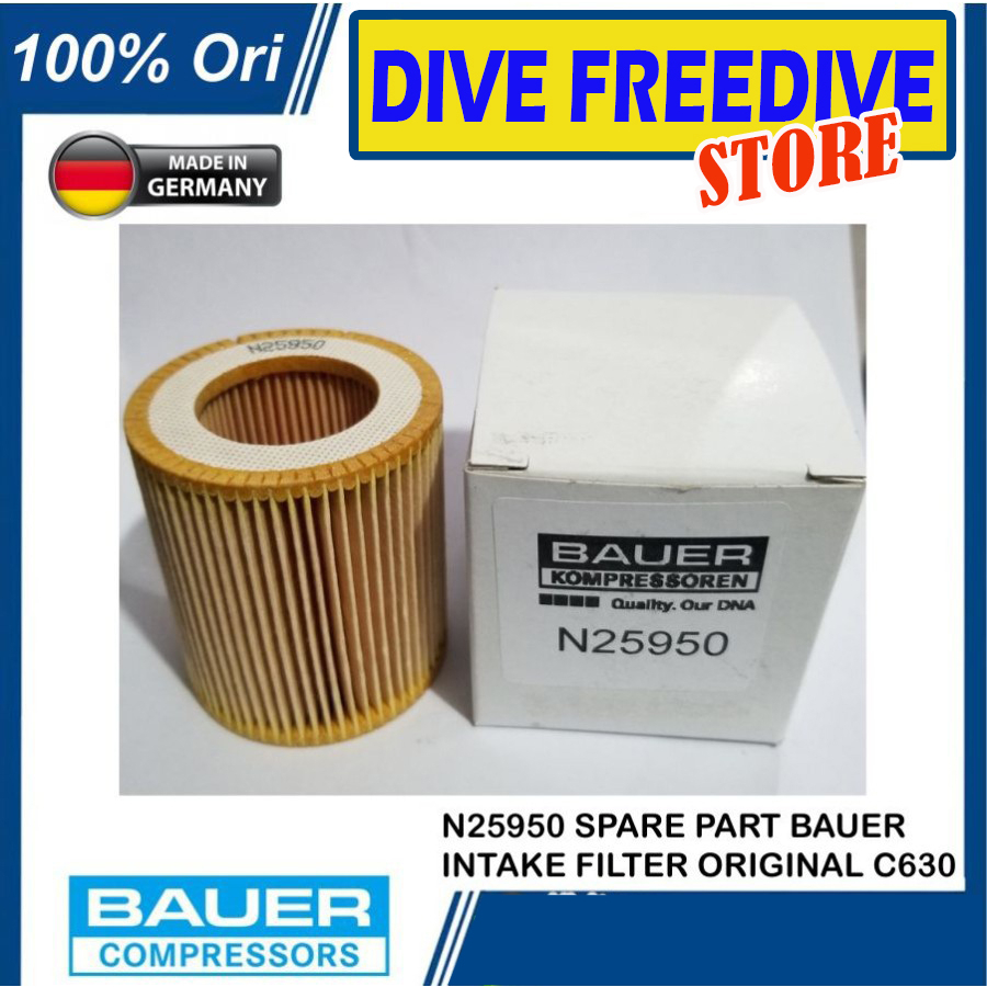 Jual N25950 Spare Part Compressor Bauer Intake Filter C630 Sparepart ...